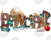 Principal Png Sublimation Design Download Western Principal - Etsy