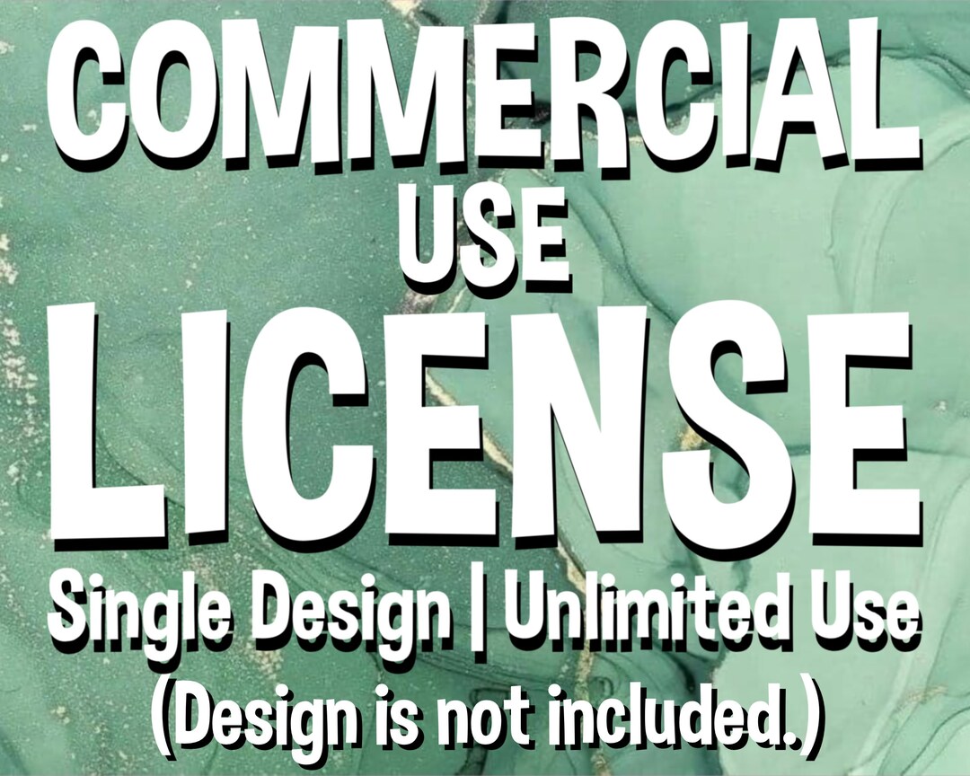 Commercial Use License for Small Businesses and Physical Products ...