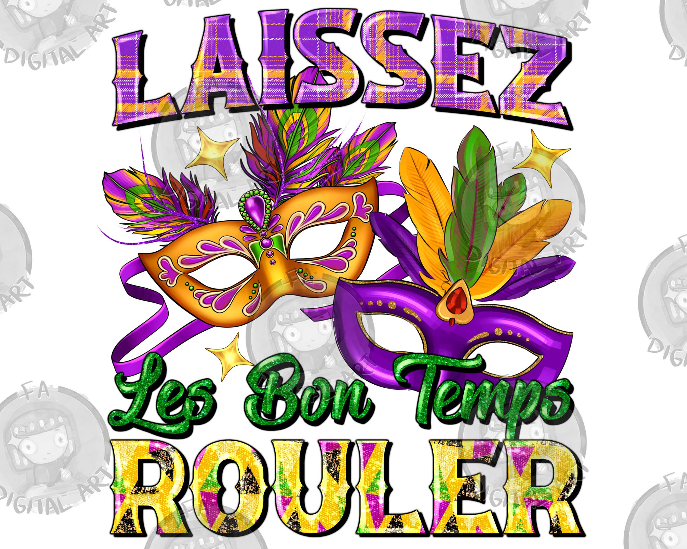 Happy Mardi Gras In French