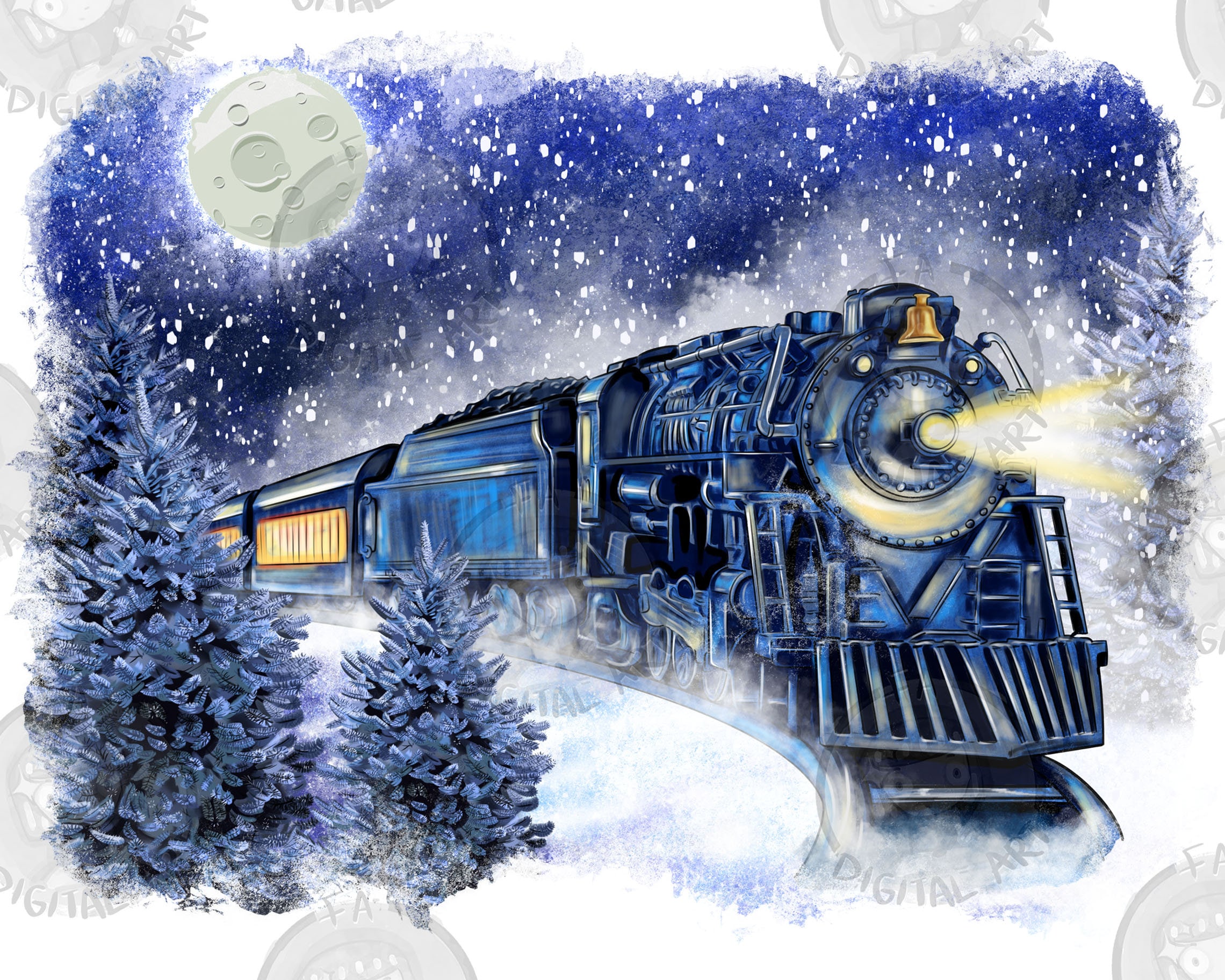 El Tren Polar Express Para Imprimir