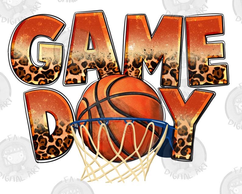 Game Day Basketball Png Sublimation Design Download Sport - Etsy