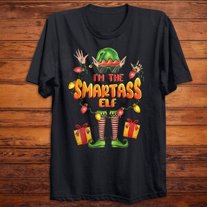 I'm the Smartass Elf Png Sublimation Design Download, Christmas Png ...