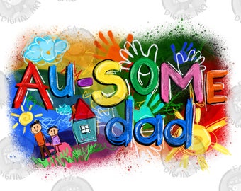 Autism Hearts Png Sublimation Design Download, Autism Awareness Png ...