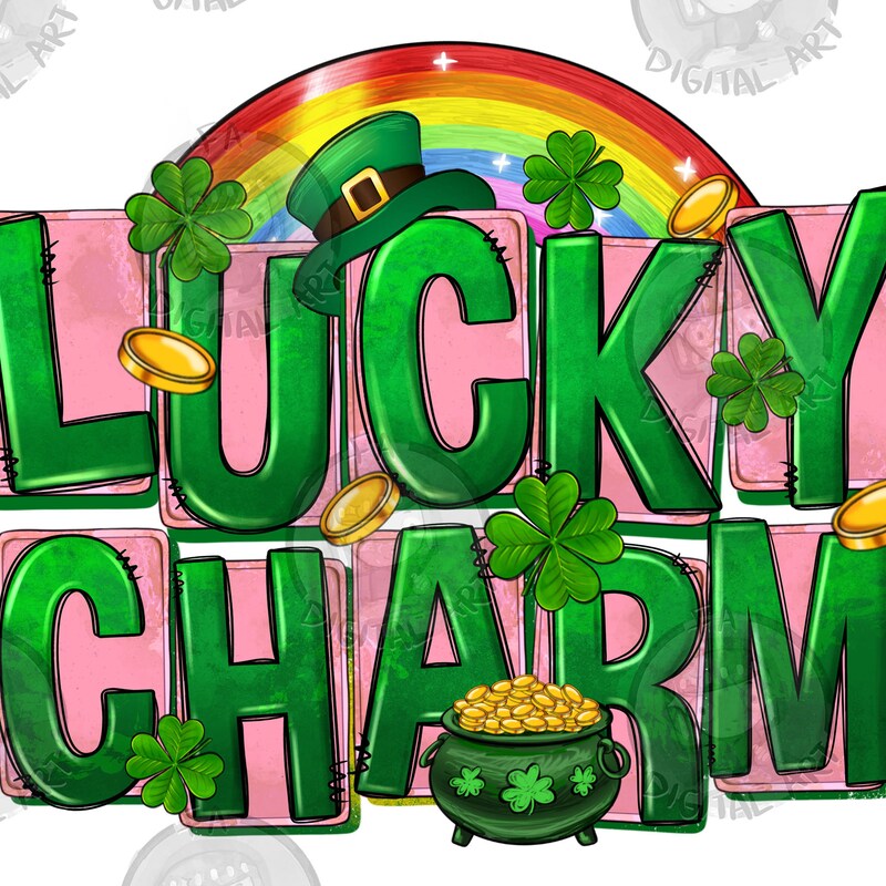Lucky Charms Clipart - Etsy
