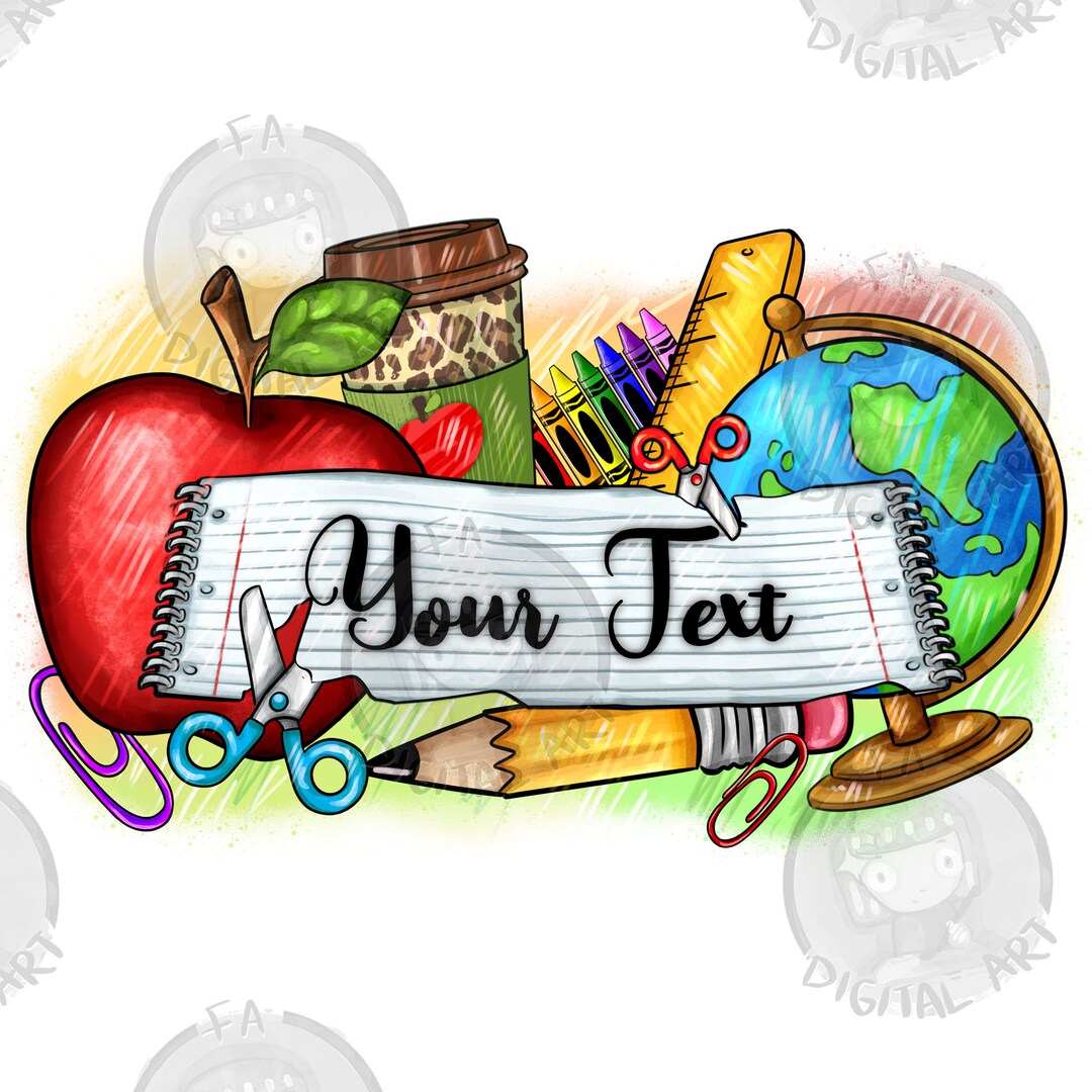 Personalized Teacher Png Sublimation Design. Download,custom Name ...