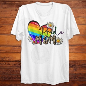 Pride Mom Png Sublimation Design Download, Mother's Day Png, LGBTQ+ Png ...