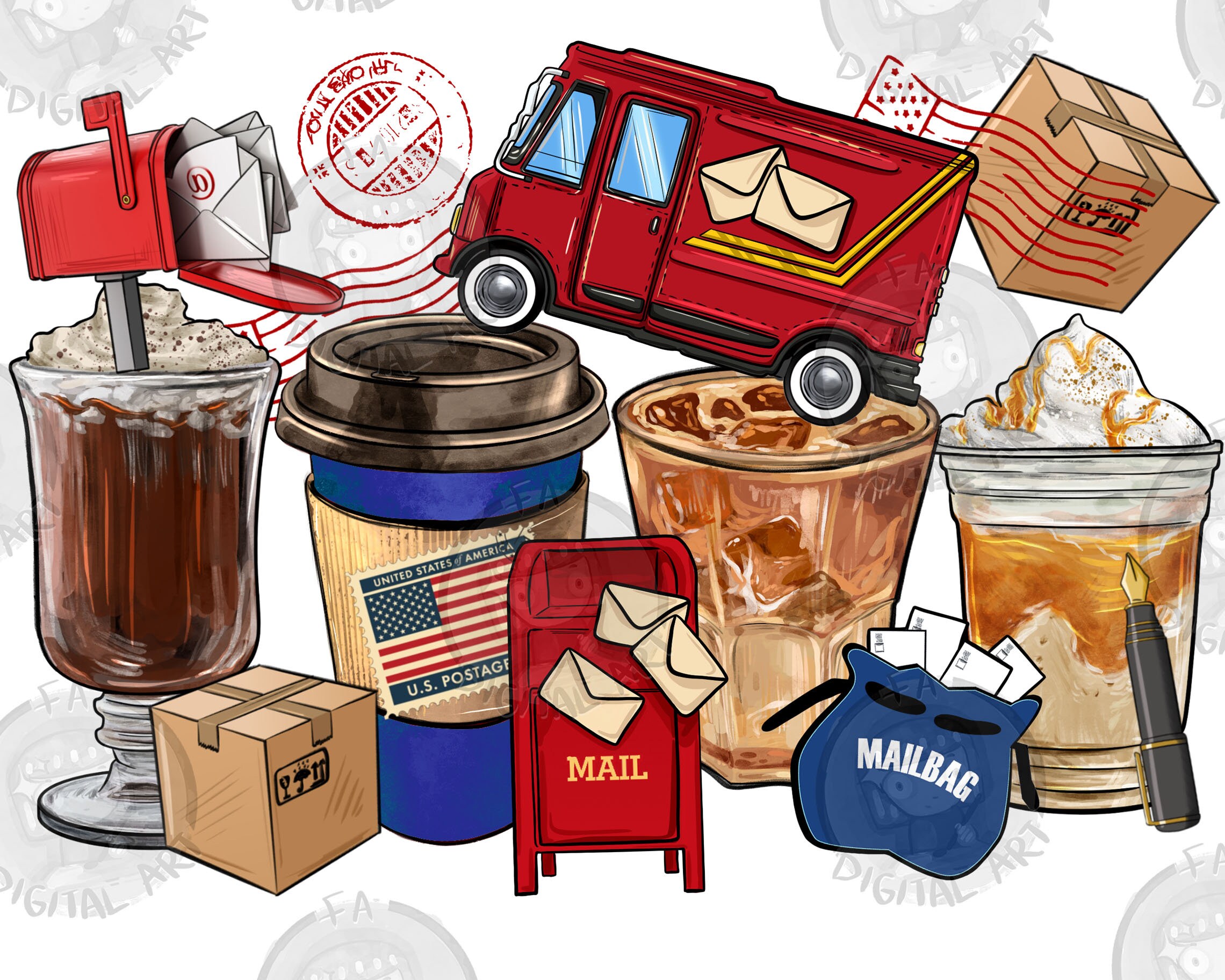 Nckcn Mailman Clipart