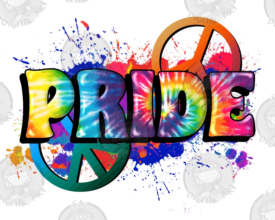 Hippie Pride Png Sublimation Design Download, LGBTQ+ Png, Pride Png ...
