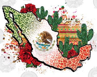 Mexican Flag Png Sublimation Design Download, Mexican Day Png, Mexico Png, Mexican Png ...