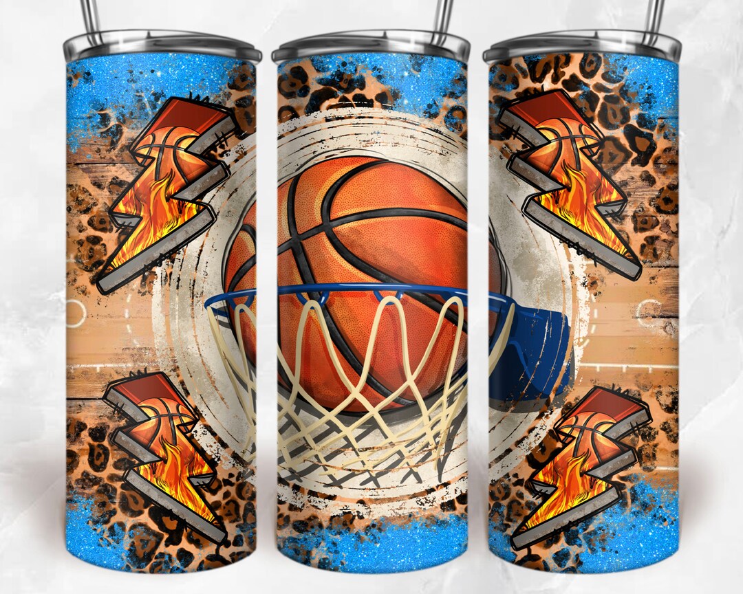 Basketball 20oz Skinny Png Sublimation Design Download, Basketball Ball ...