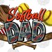 Softball Dad Png Sublimation Design Download Father's Day - Etsy