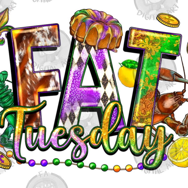 Fat Tuesday Png - Etsy