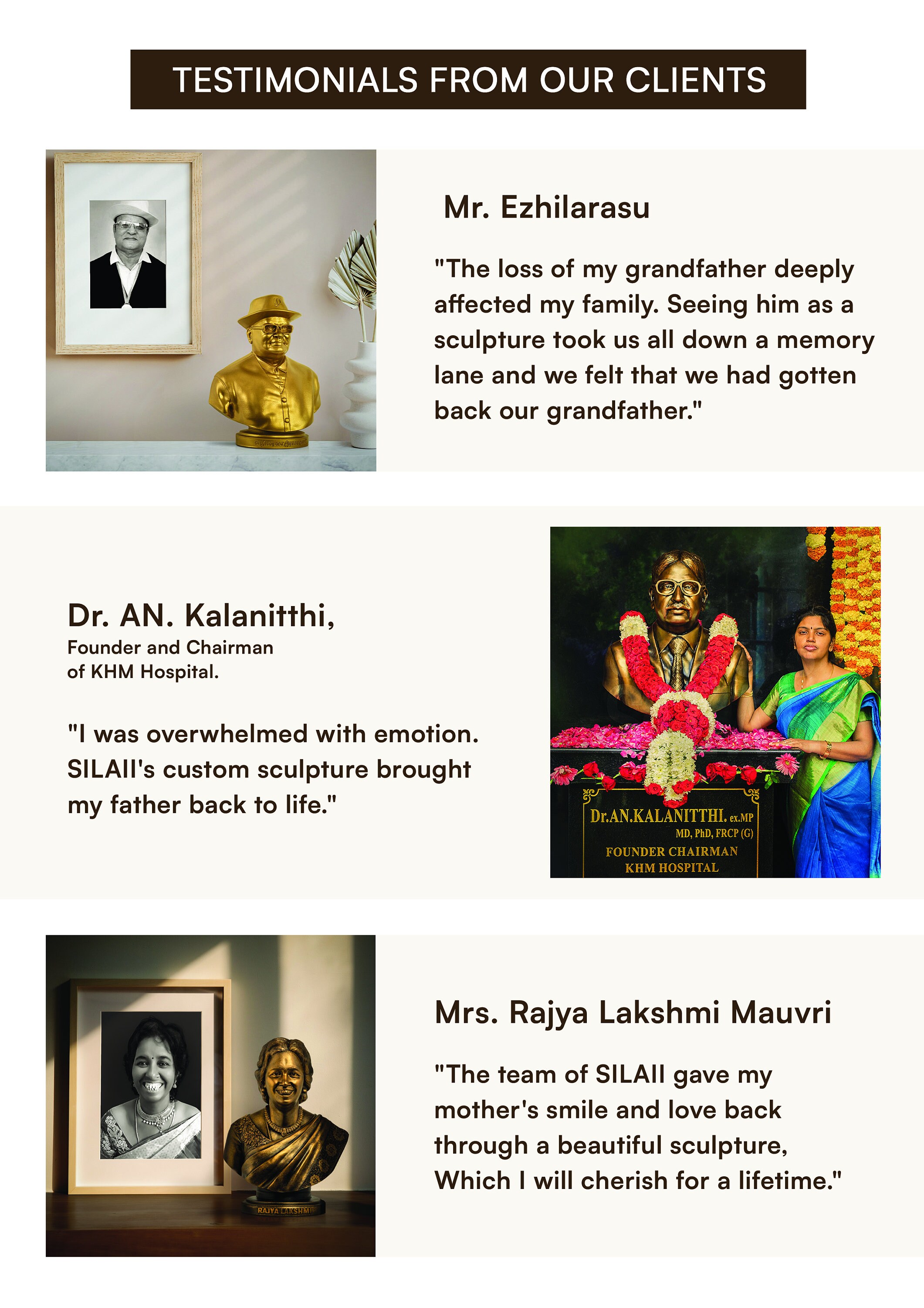 Silaii's Realistic Custom Sculpture Personalized Sculpture Fine ...