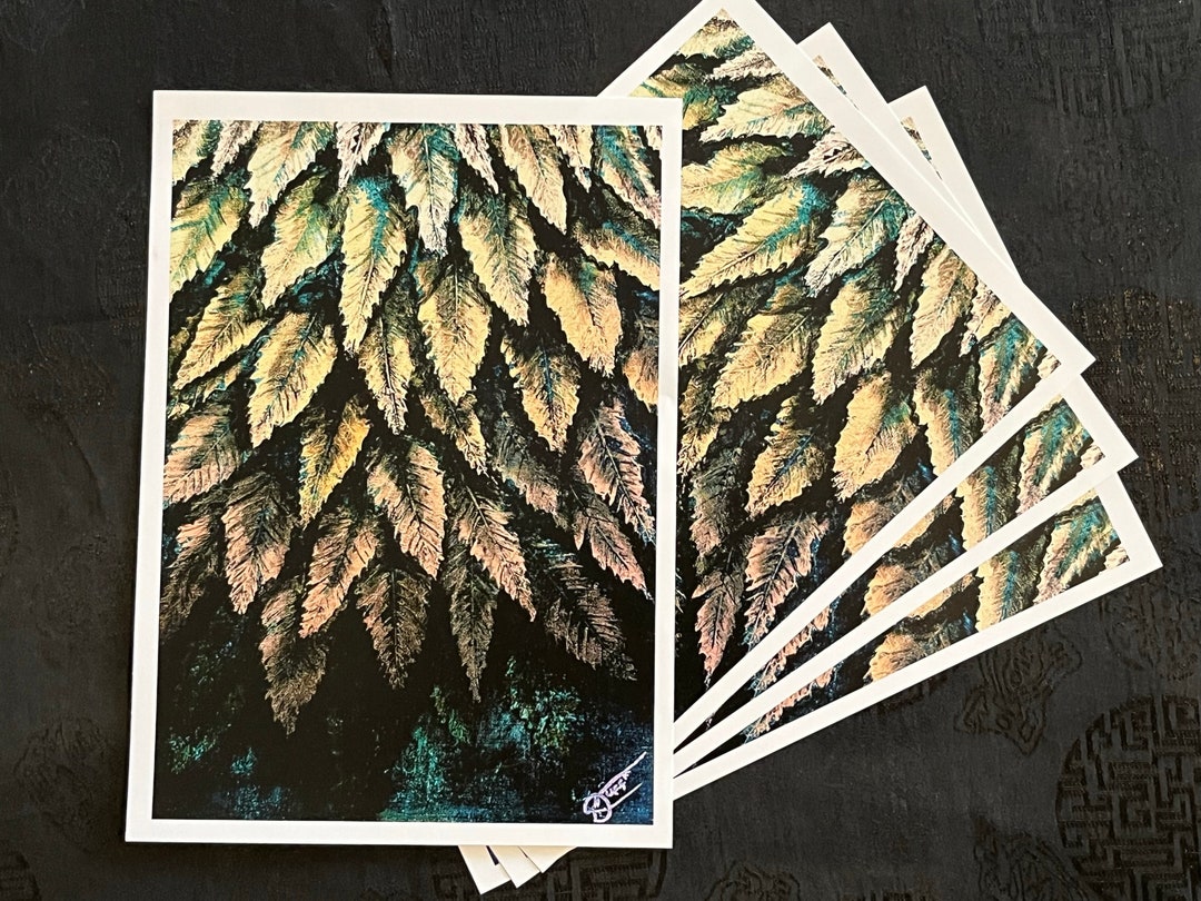 Leafy Cover Art Print - Etsy