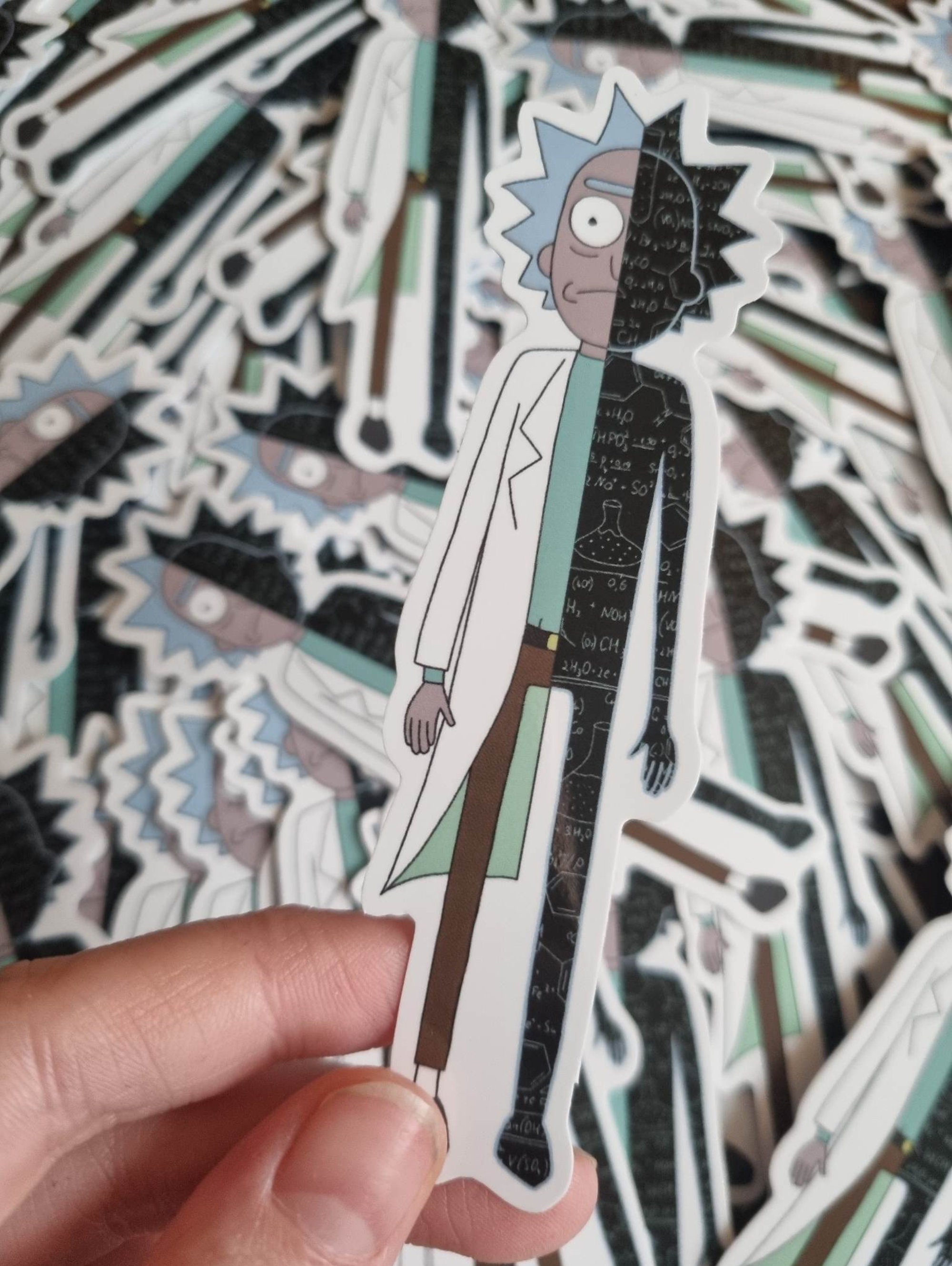 Rick and Morty Stickers, Vinyl Stickers, Waterproof Stickers, Character ...