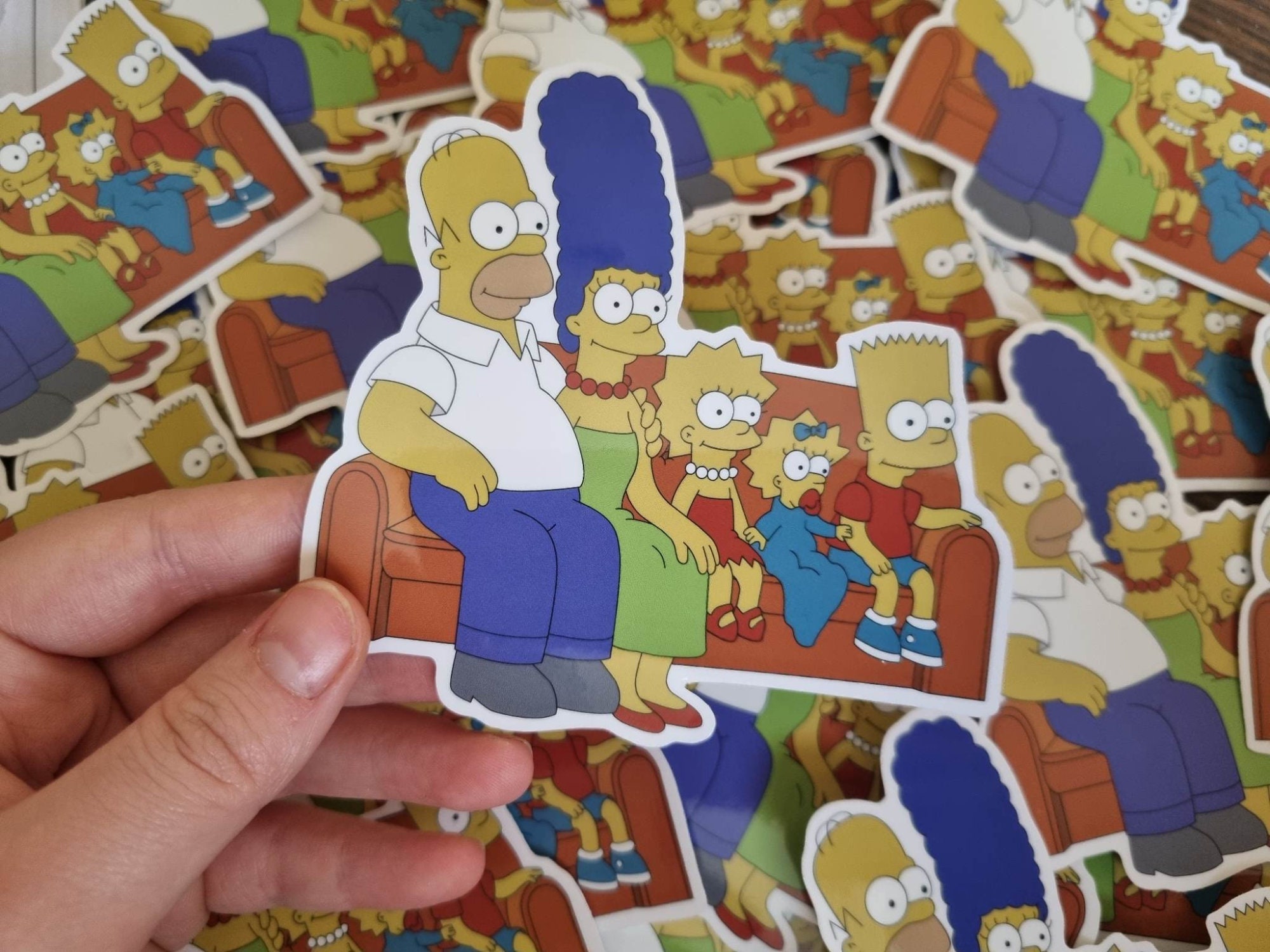 Simpsons Stickers, Vinyl Stickers, Waterproof Stickers, Character ...