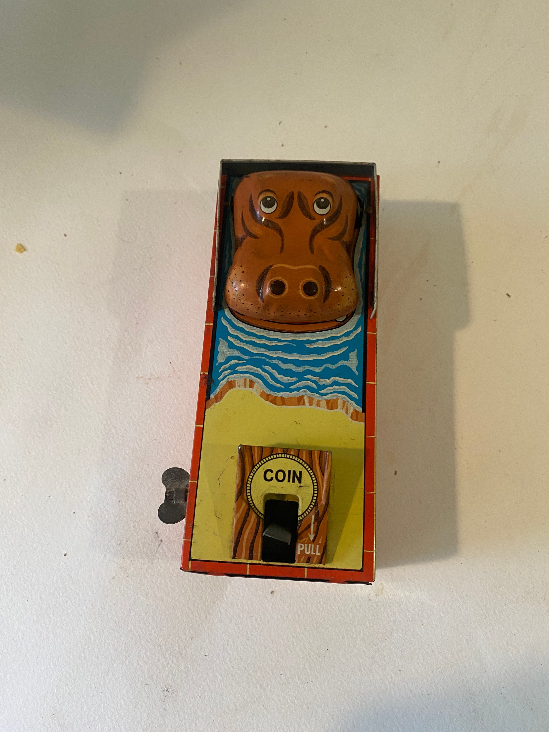 Vintage 1960s Hippo Bank - Etsy