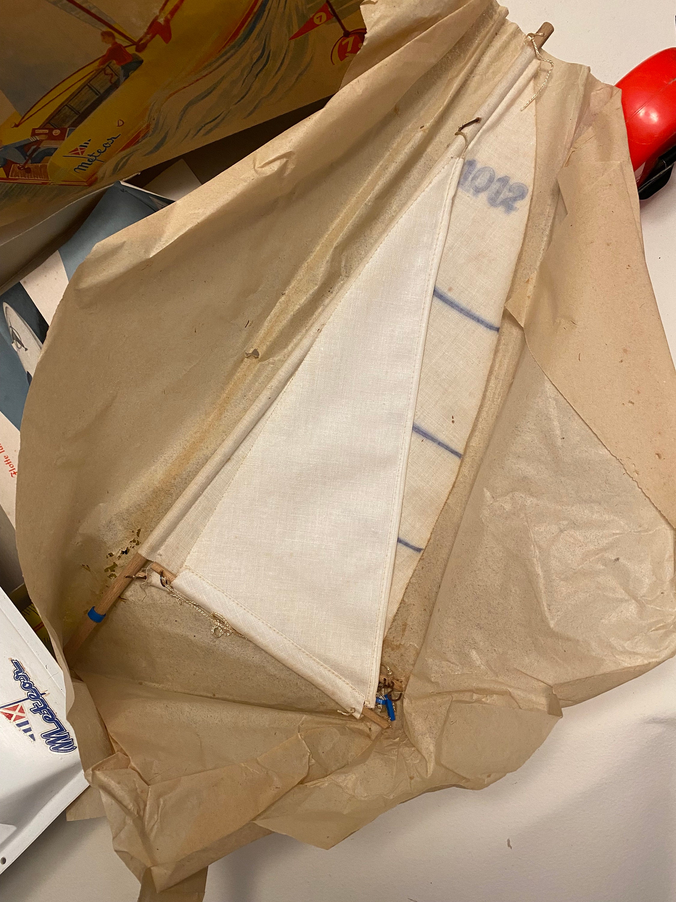 Vintage Meteor Motor Sailboat W Germany Mint in Box - Etsy