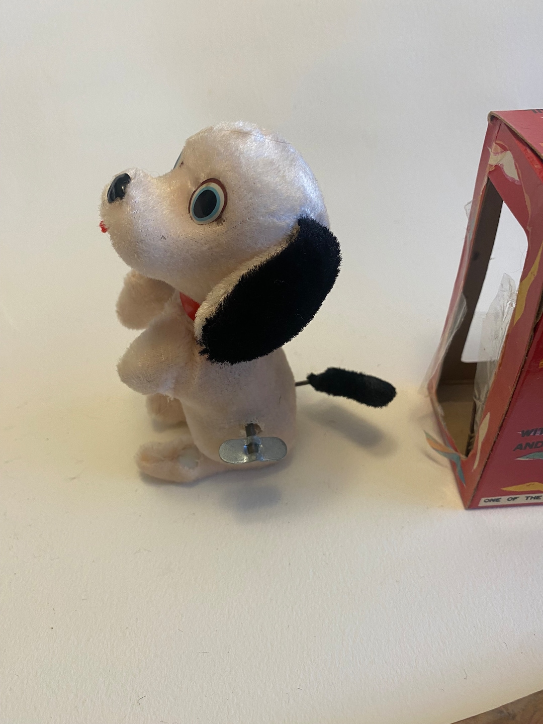 Butch the Begging Puppy Tin Toy With Box - Etsy