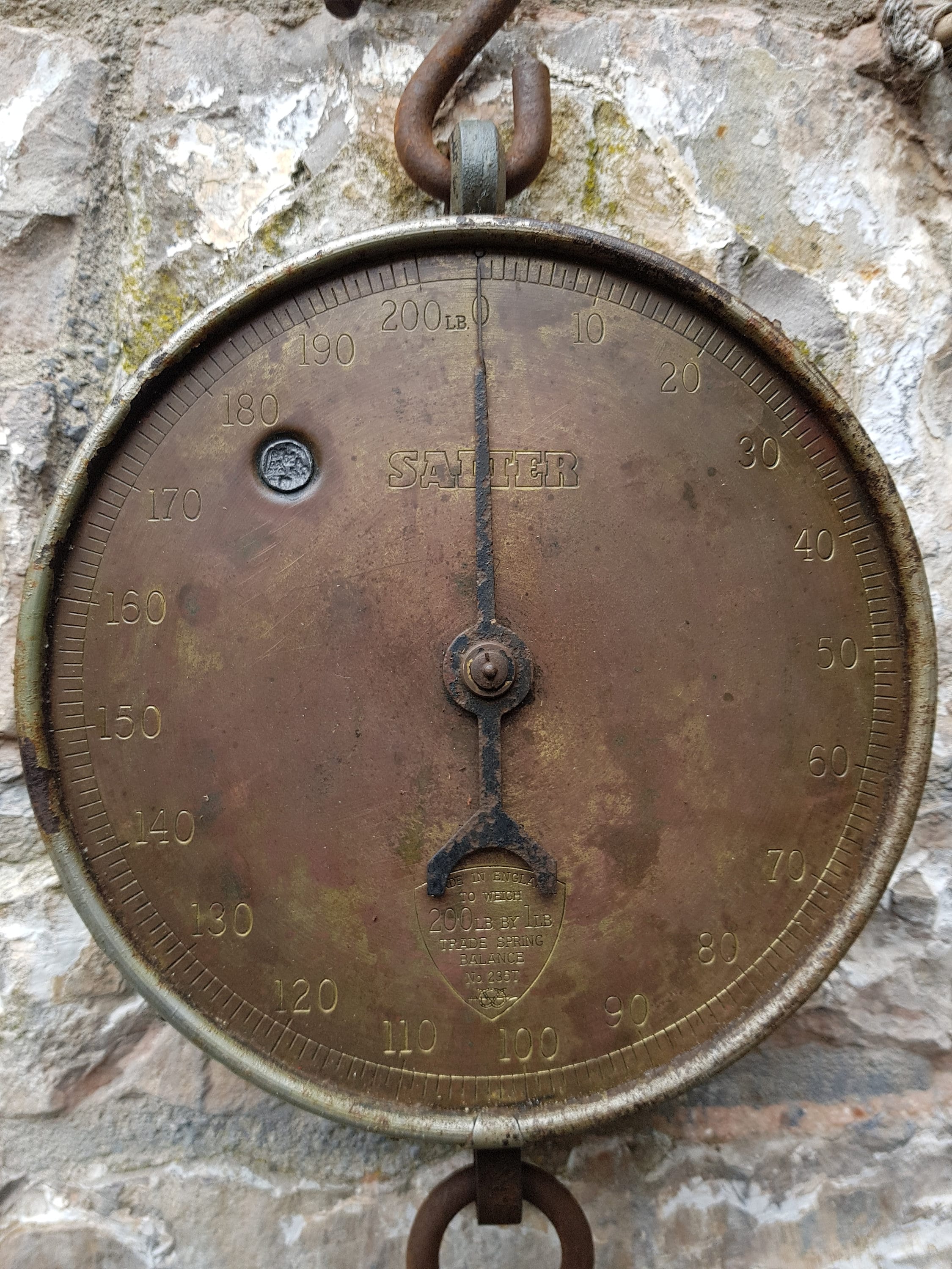 Antique Salter Spring Balance Scale - Etsy