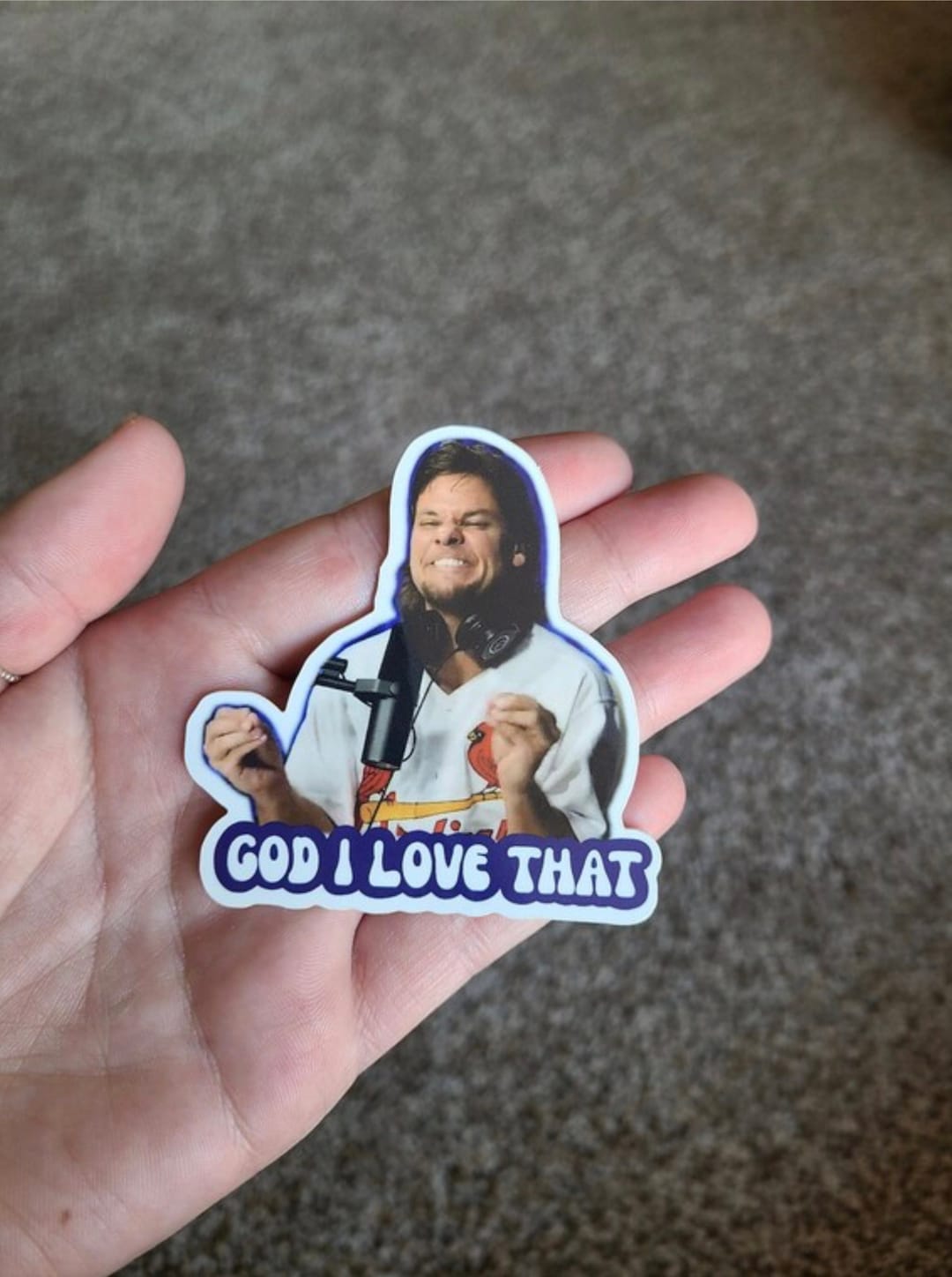 God I Love That Theo Von Sticker | This Past Weekend Sticker - Etsy