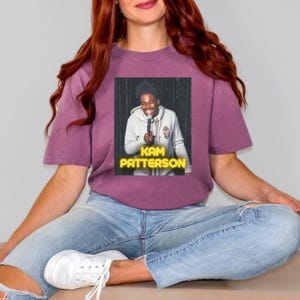 Kam Patterson Comedian Shirt - Unisex T-shirt, Stand up Comedy Tee ...