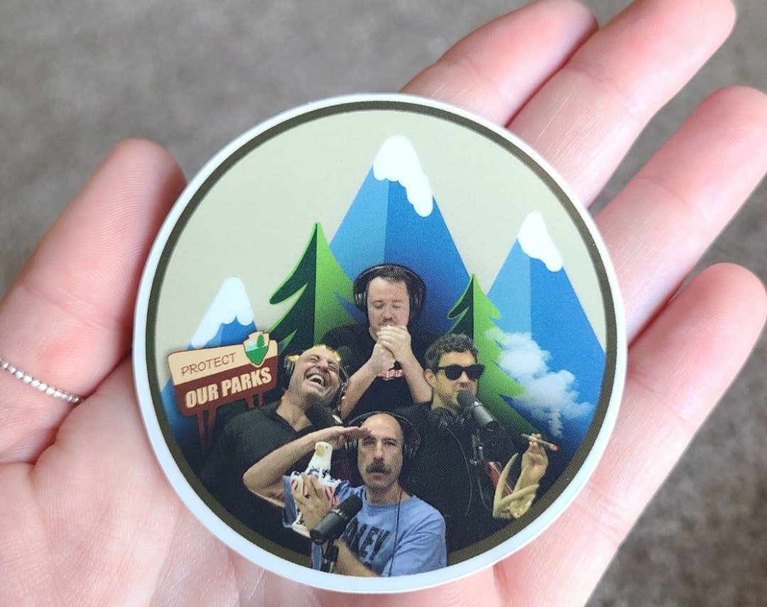 Protect Our Parks Sticker | Joe Rogan Shane Gillis Mark Normand Ari ...