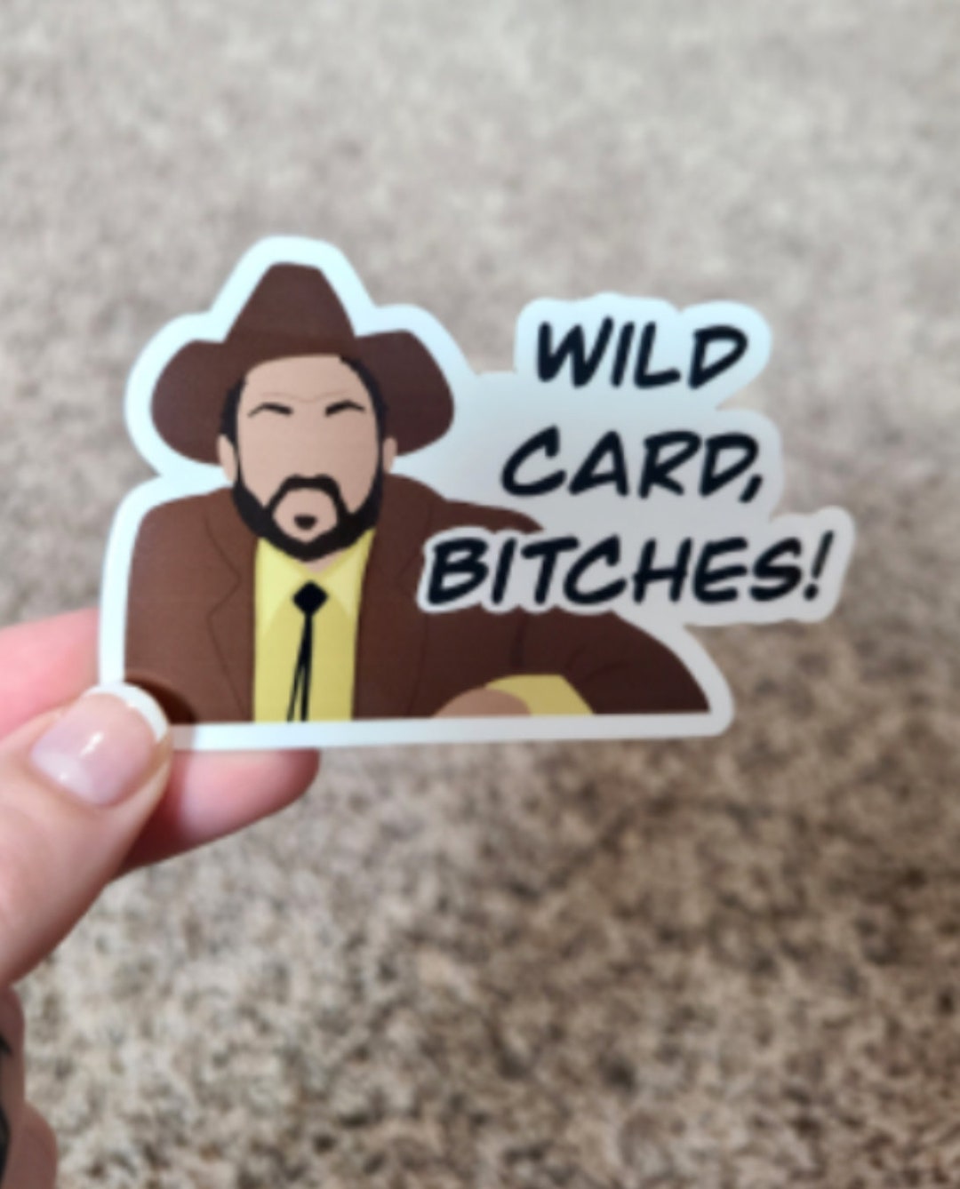 Charlie Kelly Wild Card Sticker | Always Sunny in Philadelphia Sticker ...