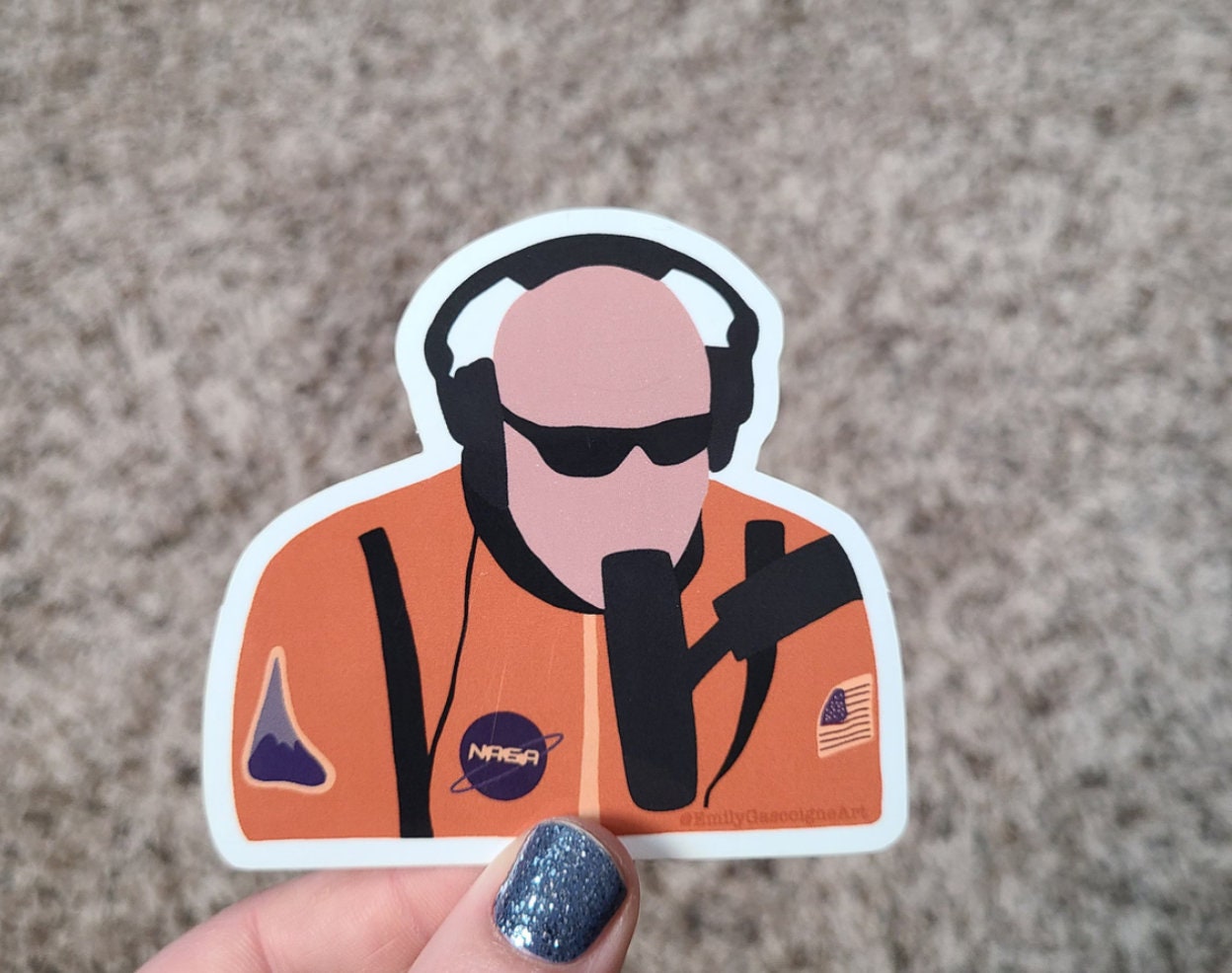Joe Rogan Space Suit Sticker | Joe Rogan Experience Sticker - Etsy
