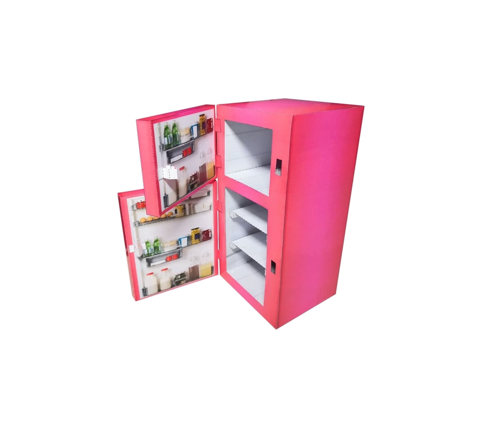 Printable Fridge Furniture Paper-cut, Digital PDF Download for Dolls 1/ ...