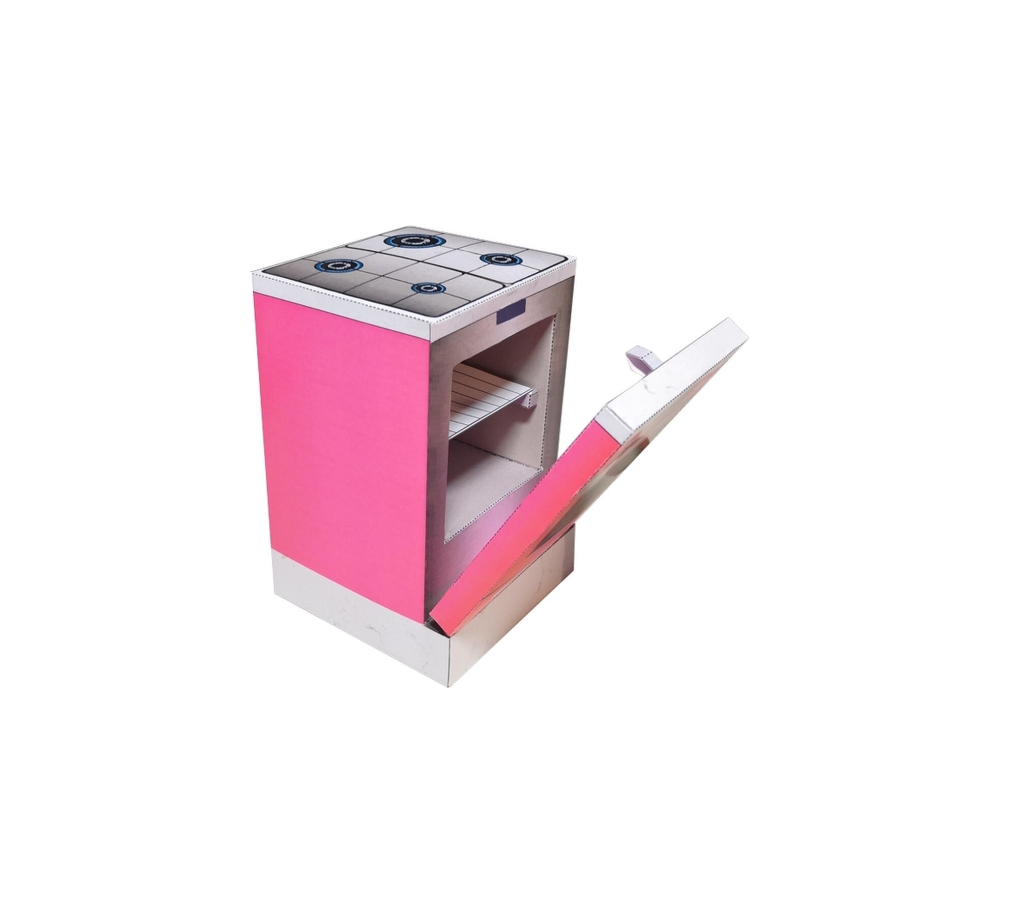 Printable Cooker Furniture Paper-cut, Digital PDF Download for Dolls 1/ ...