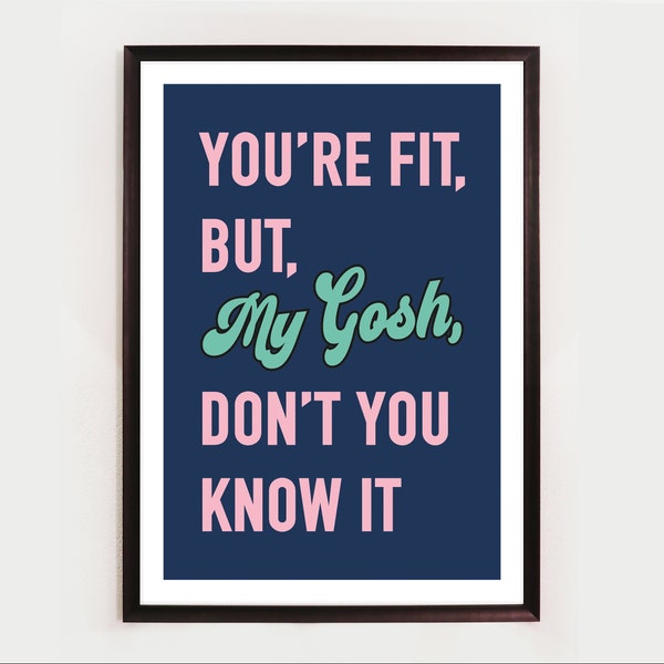 Brit Pop Song Wall Art - Etsy