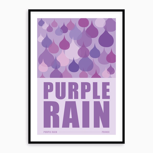 Purple Rain - Etsy