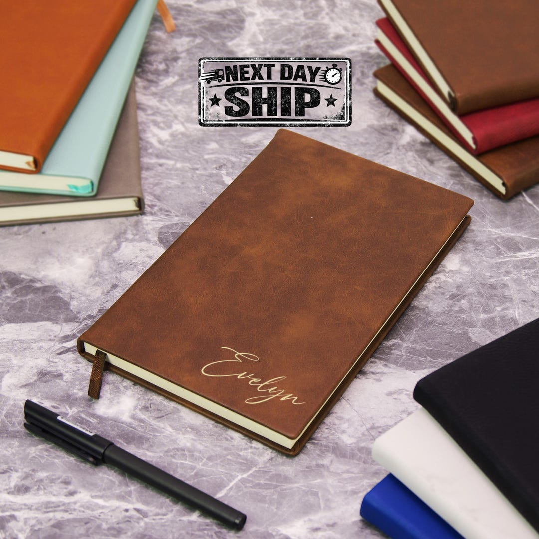 Custom Journal, Engraved Leather Journal, Personalized Journal, Custom ...