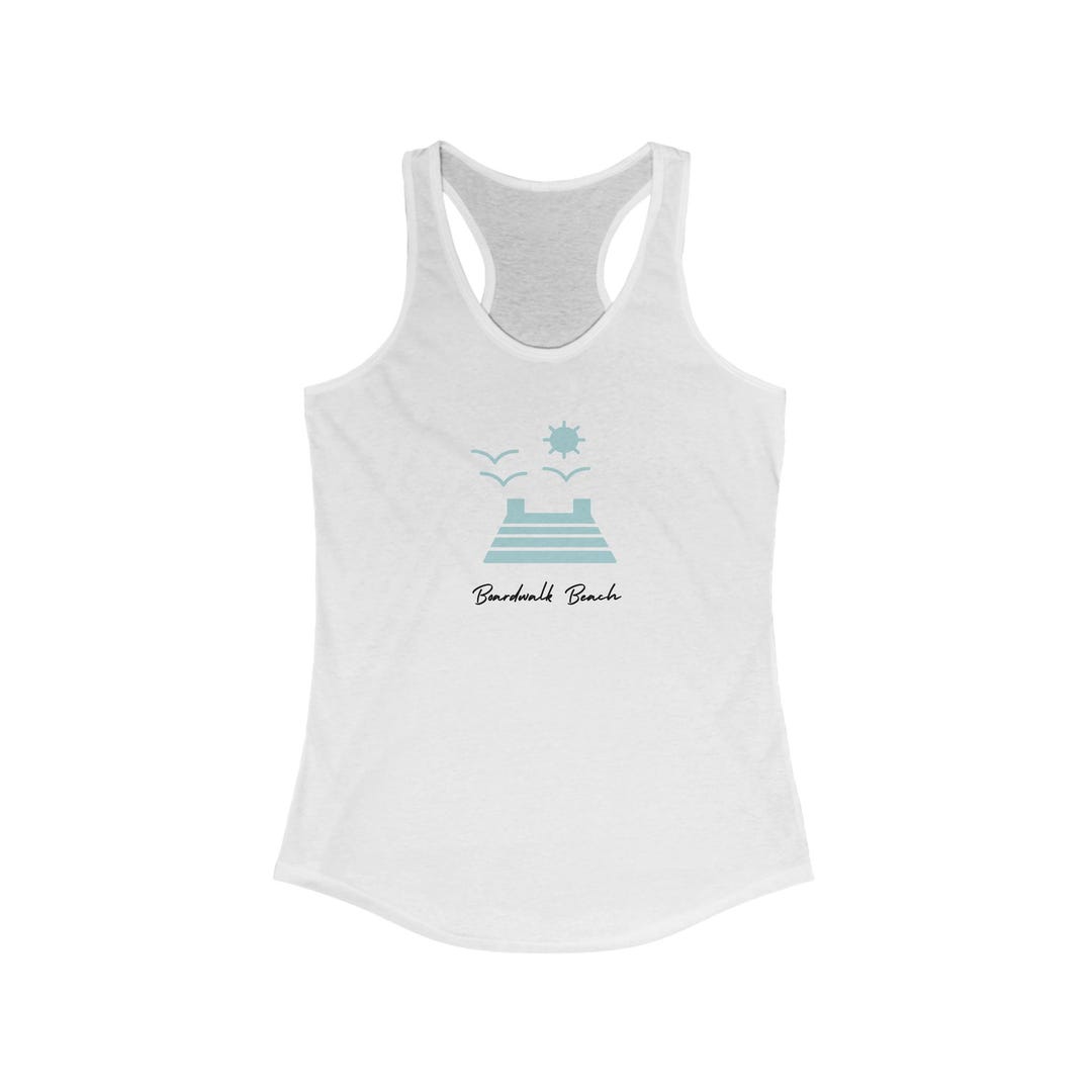 Boardwalk Beach Sandwich Cape Cod Tank Top - Ideal Racerback Shirt for ...