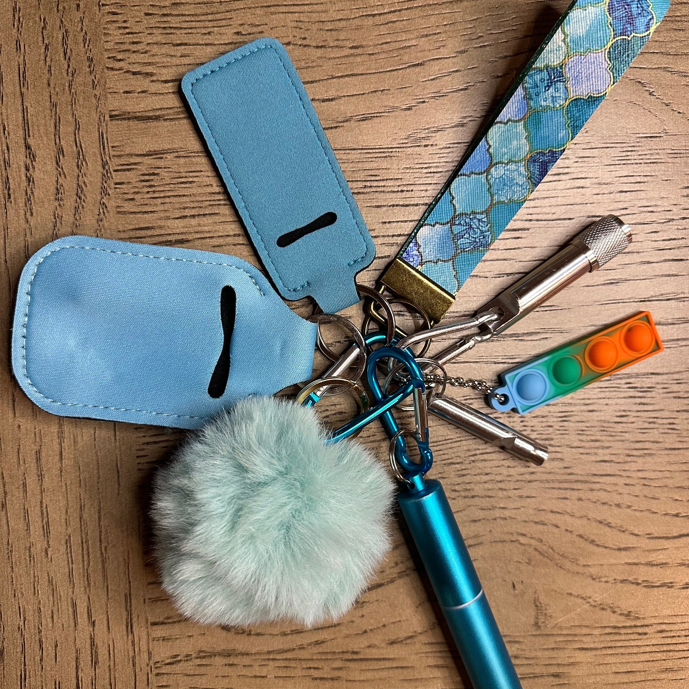 Mermaid Utility Keychain, Mermaid Safety Keychain, Kids Mermaid ...