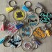Personalized Round Keychains, 2 Inch Round Acrylic Custom Keychains ...