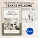 Real Estate Tenant Welcome Packet | Edit in Canva | Welcome Letter ...