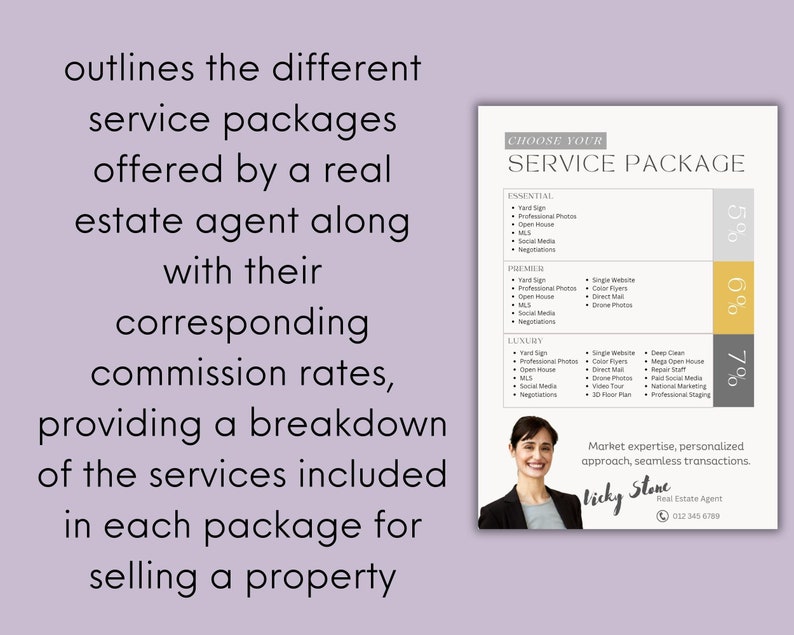 Seller Commission Options Sheet - Value Proposition Canva Editable ...