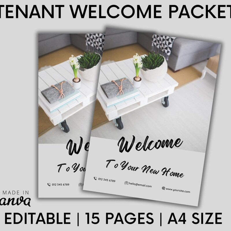 Tenant Welcome Packet - Etsy