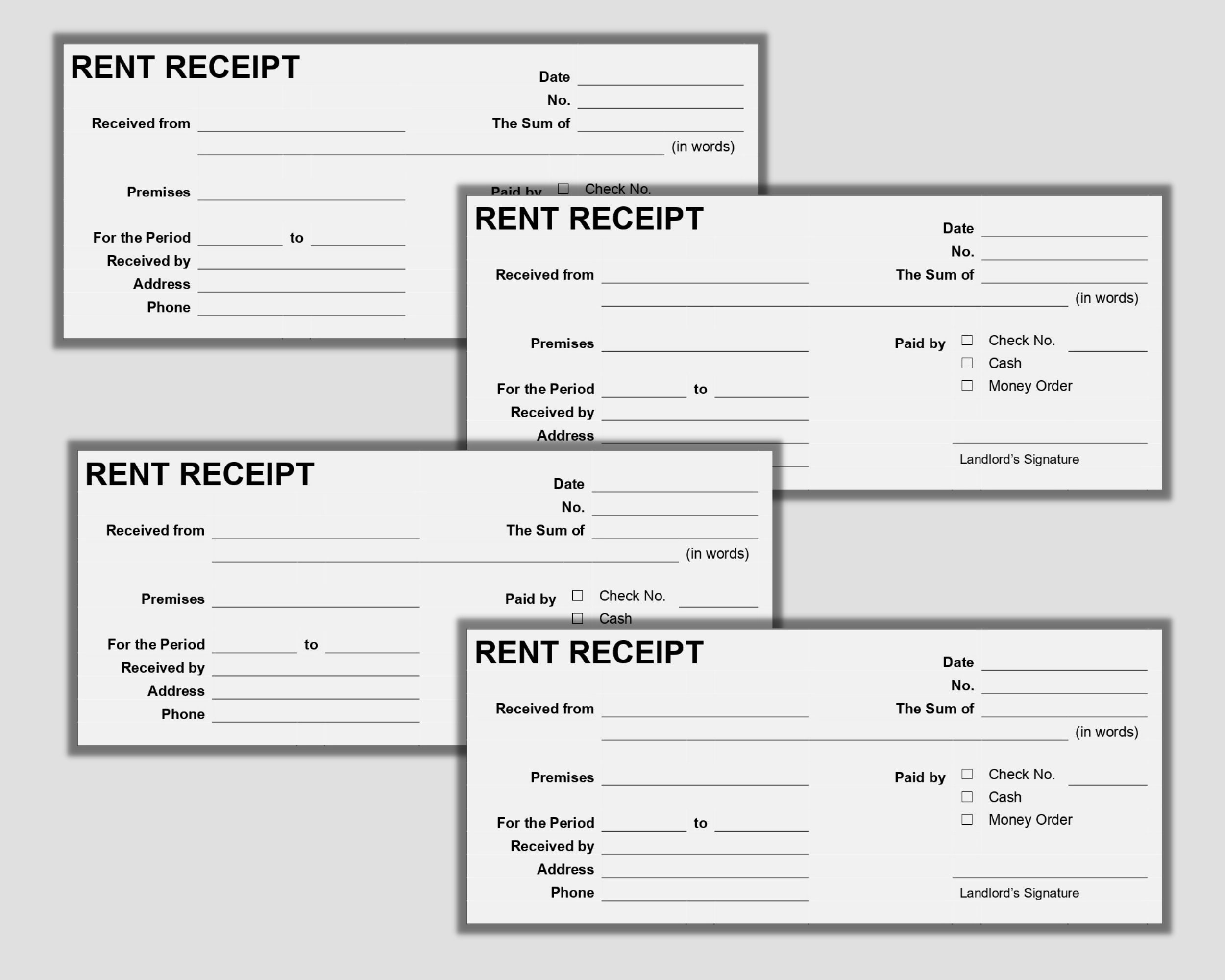 Landlord Rent Receipt | Tenant Receipt | Rent Payment Receipt | MS Word ... Landlord Rent Receipt | Tenant Receipt | Rent Payment Receipt | MS Word ...