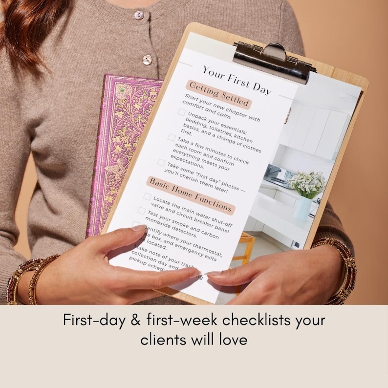 Realtor Closing Day Binder Template, New Homeowner Welcome Packet ...
