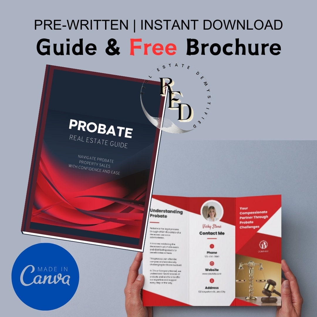 Probate Real Estate Sale Guide | Real Estate Probate Marketing ...