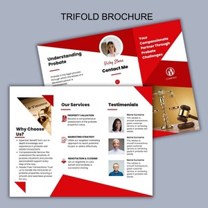 Probate Real Estate Sale Brochure | Real Estate Probate Marketing ...