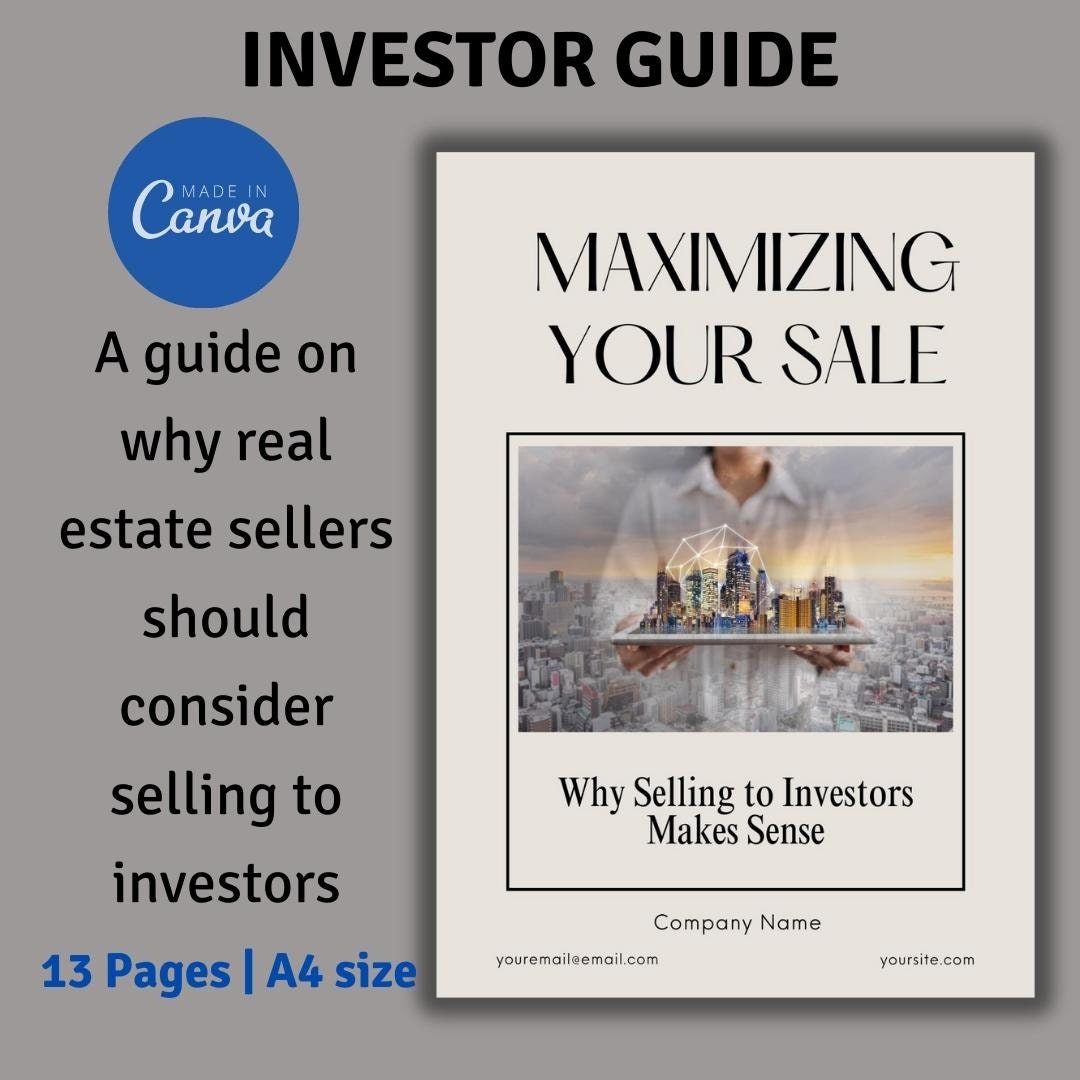Real Estate Investor Guide | Property Seller | Real Estate Investment ...