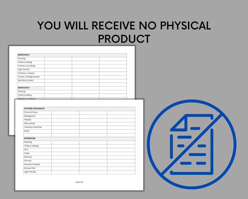 Editable & Printable Walkthrough Inspection Checklist | MS Word ...