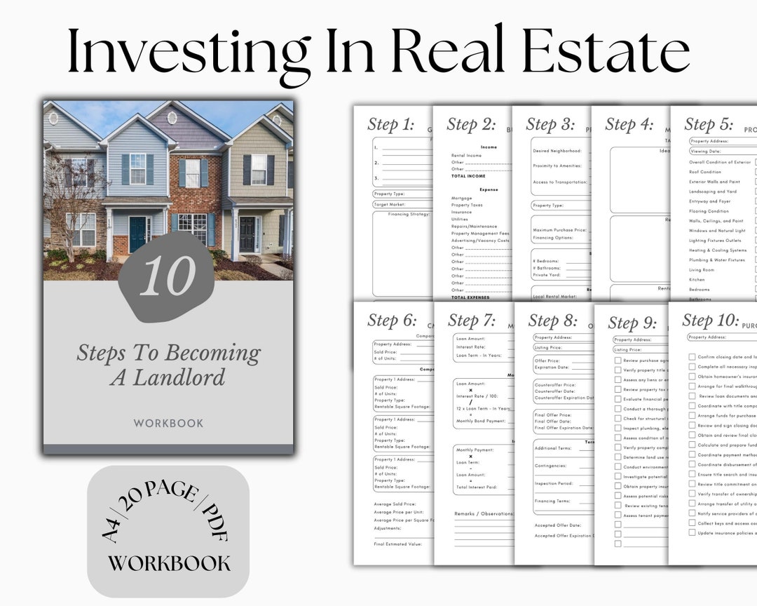 Investment Property Guide Rental Property Workbook How to Invest in ...