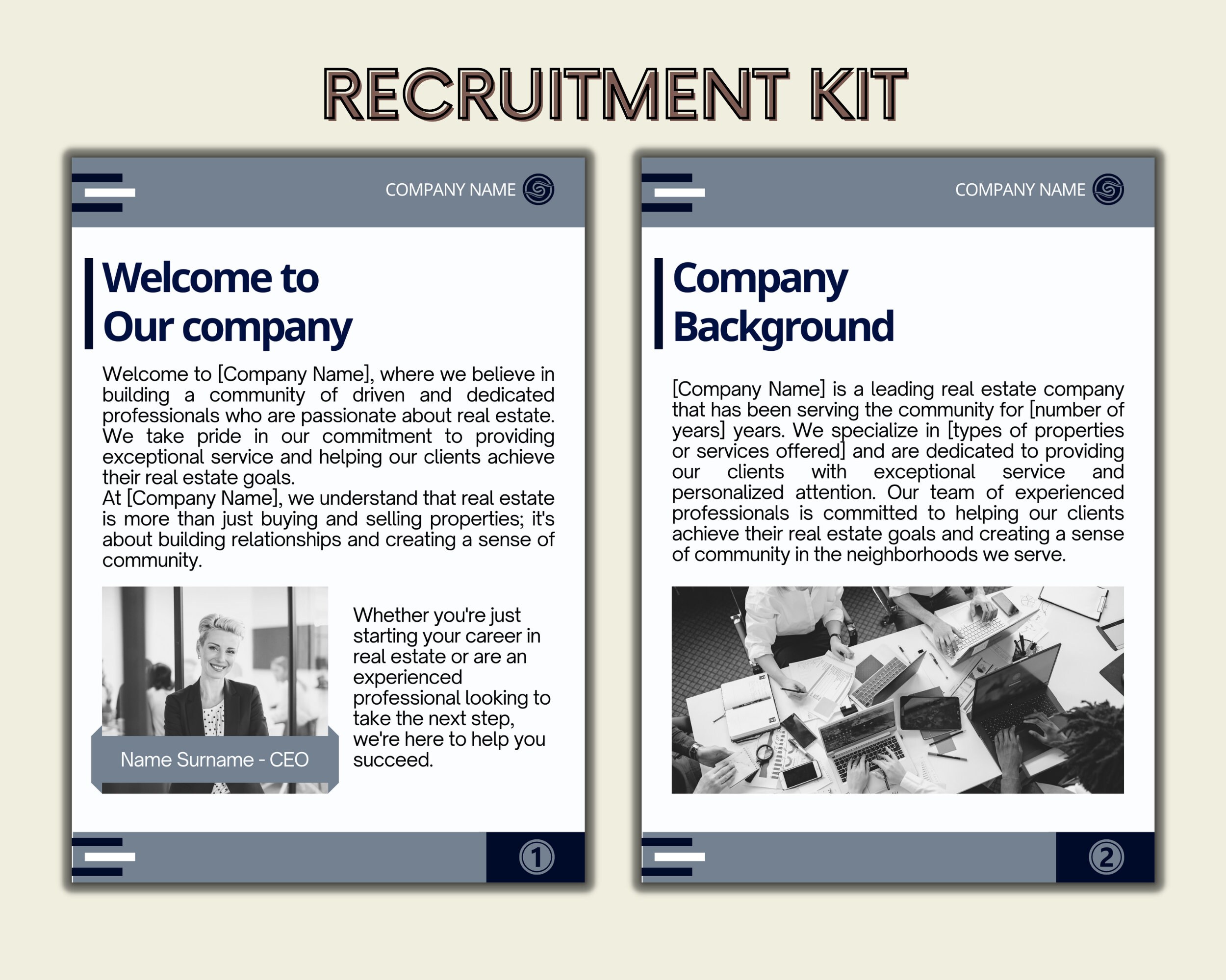 Real Estate Recruiting New Agent Packet Real Estate Team New Real ...