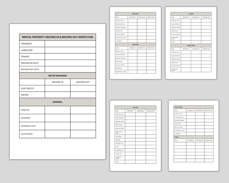 Editable Tenant Welcome Packet Template – Canva Real Estate Guide - Etsy