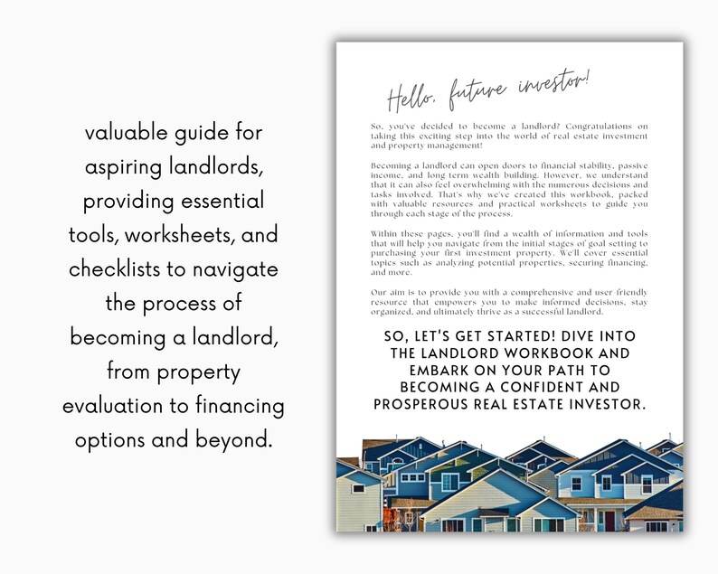 Investment Property Guide Rental Property Workbook How to - Etsy Investment Property Guide Rental Property Workbook How to - Etsy